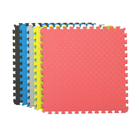 Puzzle Exercise Floor Mat 12/24 Tiles Interlocking Soft EVA Foam Gym ...